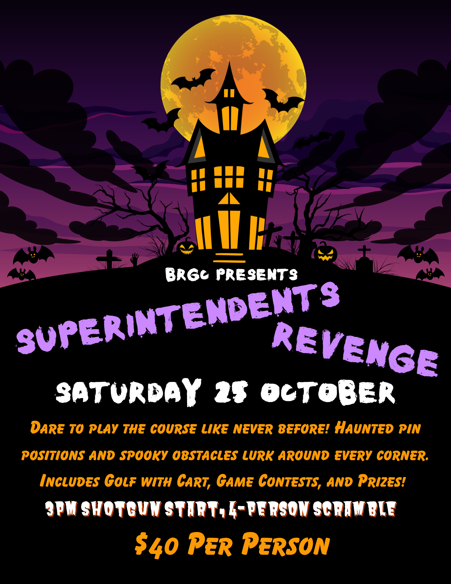 Superintendent's Revenge - Boughton Ridge Golf Course