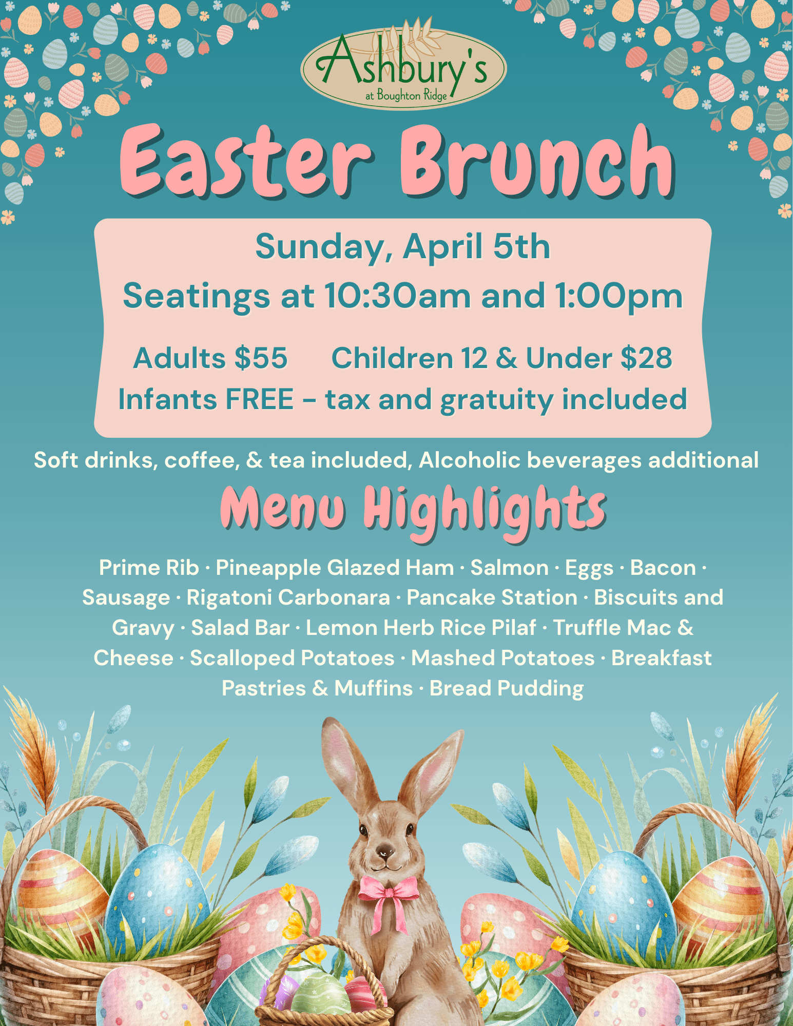 Easter Brunch - Boughton Ridge Golf Course